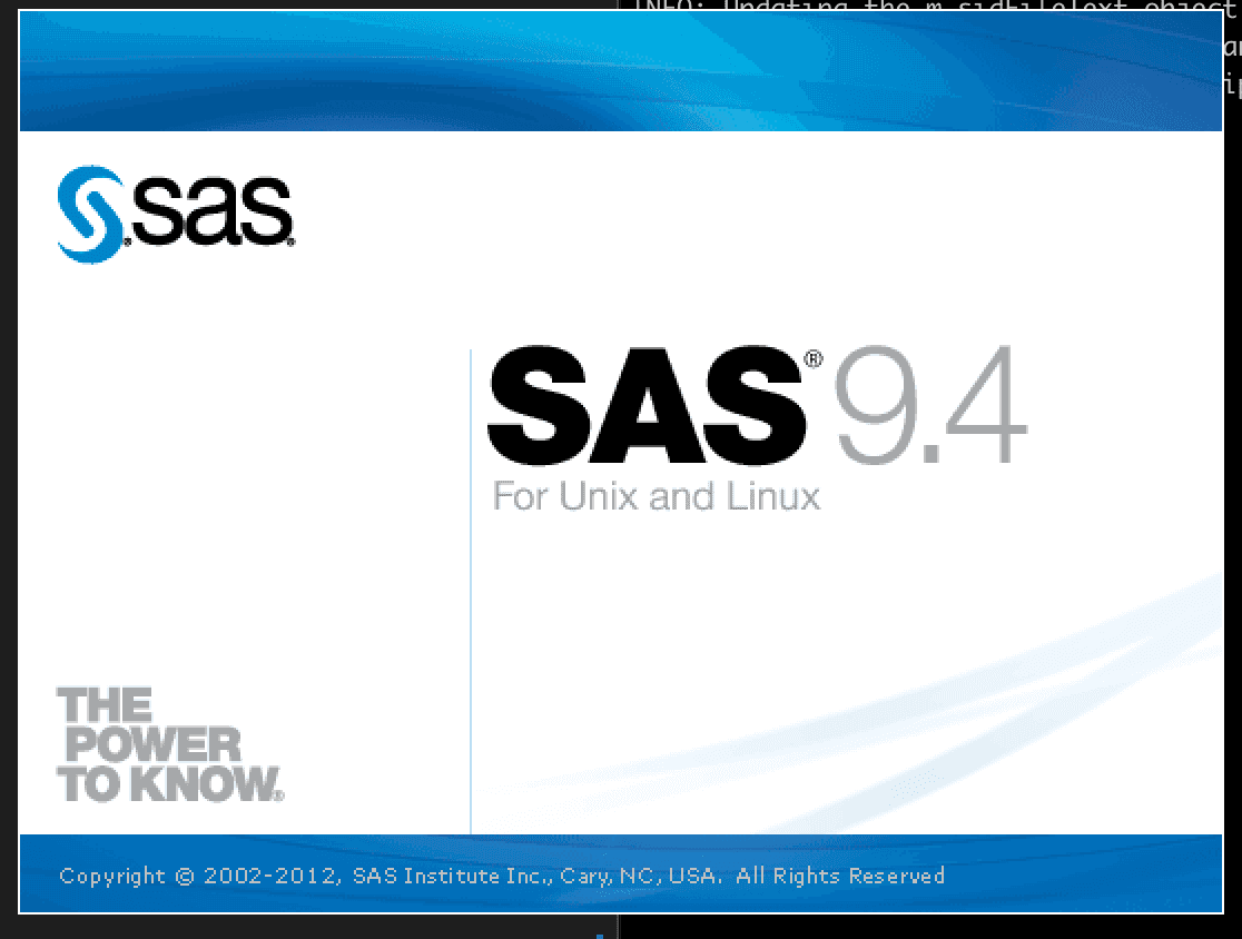 SAS on CentOS 7